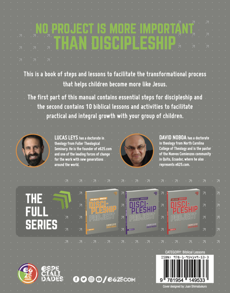 Discipleship Project – Junior High Ministry – e625