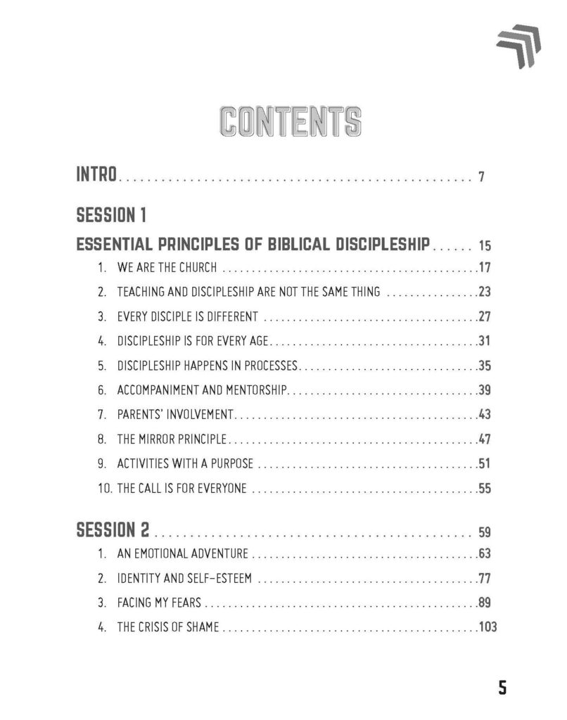 Discipleship Project – Junior High Ministry – e625