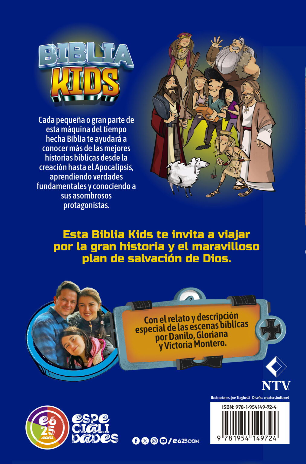 Biblia Kids: Volver a la historia – Edición de Lujo – e625